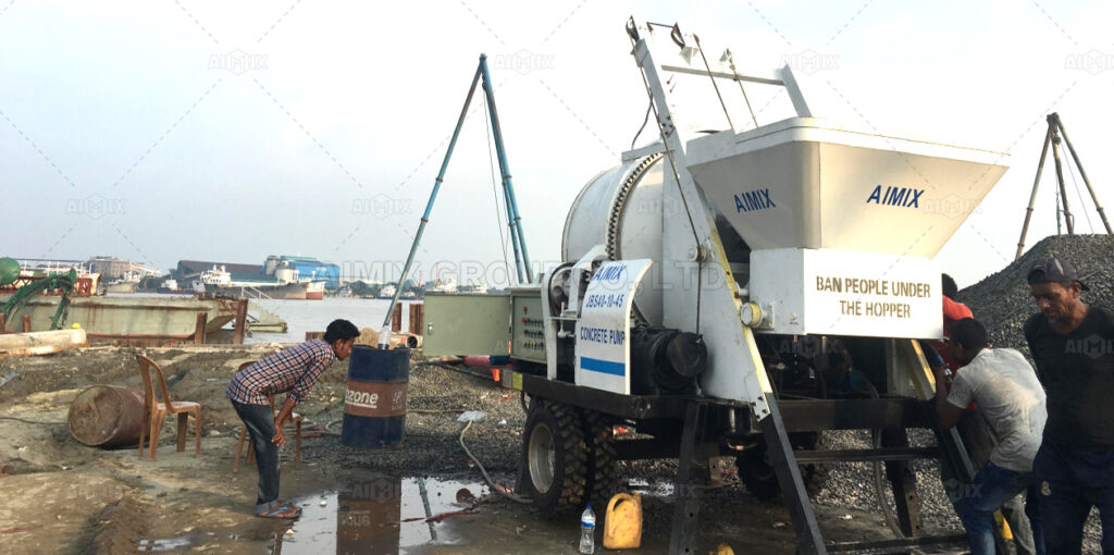 Pompa Mixer Beton Di Indonesia - PT. AIMIX GROUP INDONESIA https://www ...