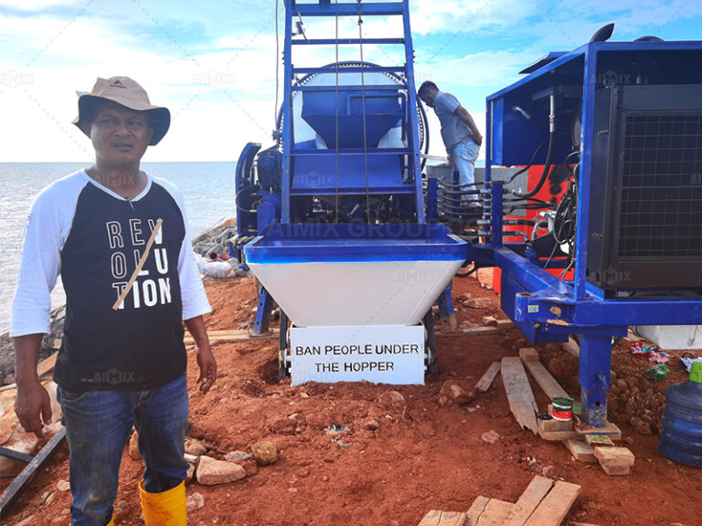 Pompa Mixer Beton Di Indonesia - PT. AIMIX GROUP INDONESIA https://www ...