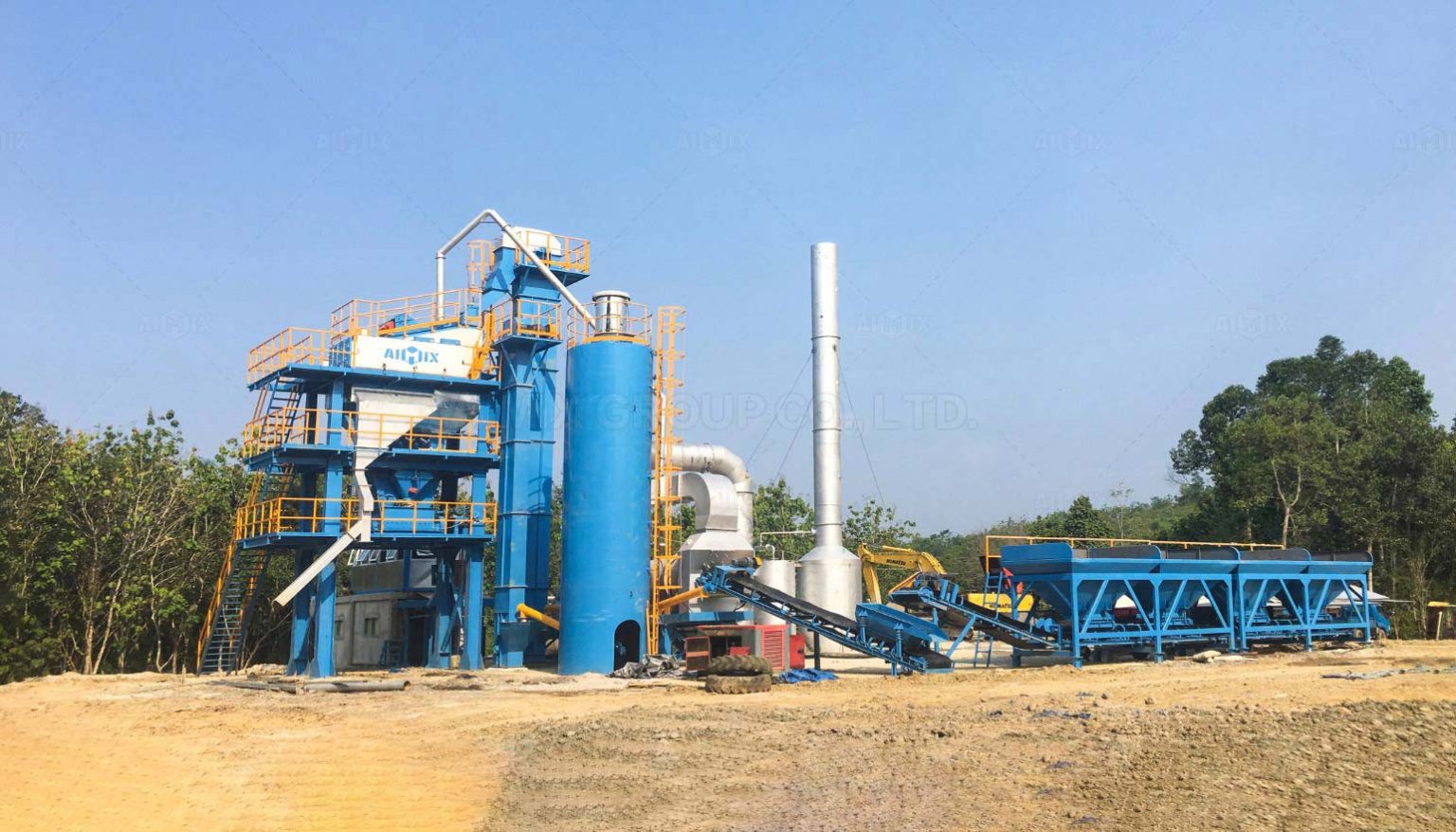 Asphalt Mixing Plant (AMP) Di Indonesia - Aimix Group In Indonesia