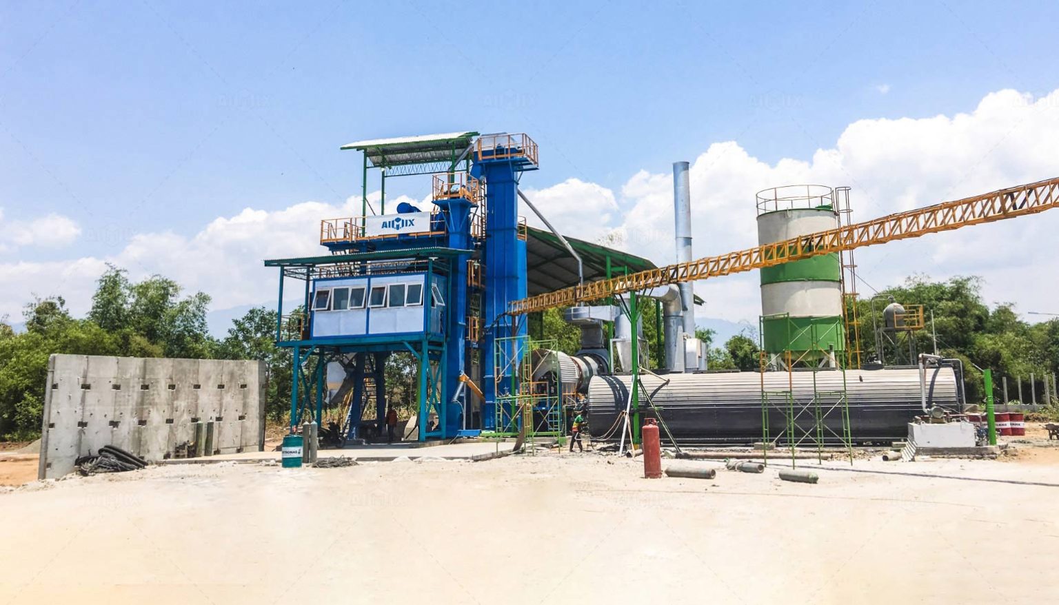 Asphalt Mixing Plant (AMP) Di Indonesia - Aimix Group In Indonesia