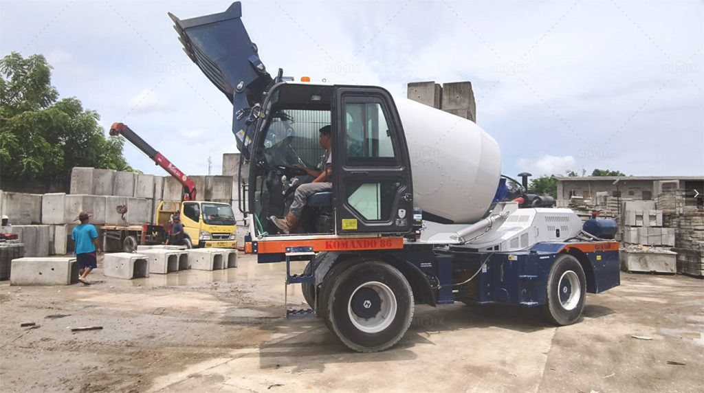 Mixer Beton Self-Loading Di Indonesia - PT. AIMIX GROUP INDONESIA