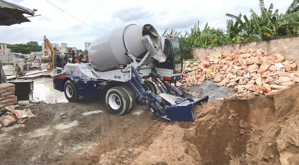 Mixer Beton Self-Loading Di Indonesia - PT. AIMIX GROUP INDONESIA