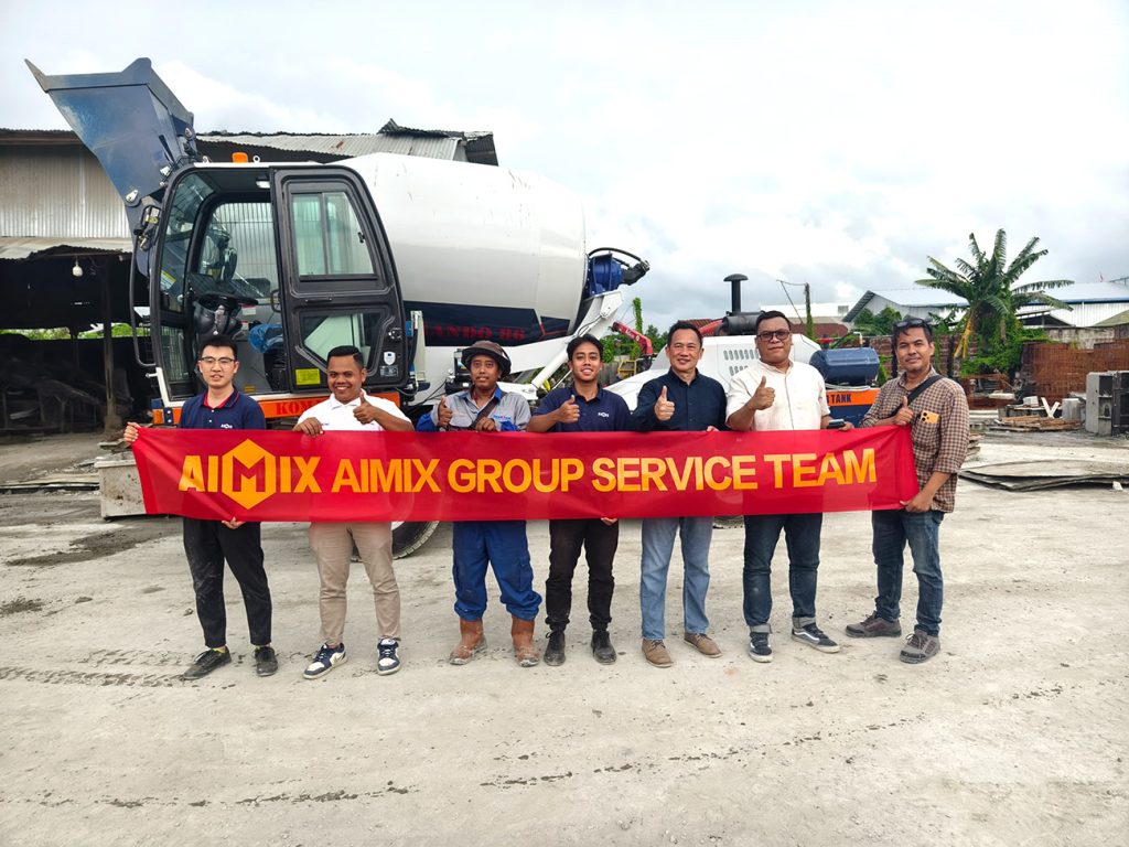 Mixer Beton Self-Loading Di Indonesia - PT. AIMIX GROUP INDONESIA