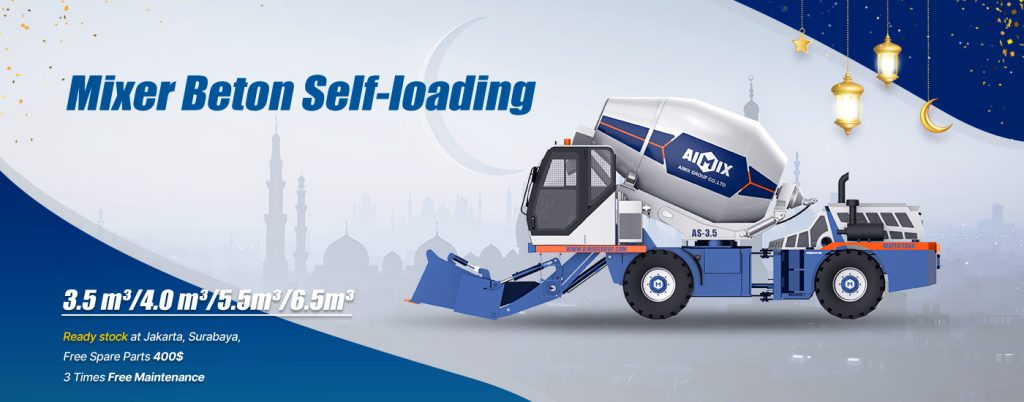 Mixer Beton Self-Loading Di Indonesia - Aimix Group In Indonesia